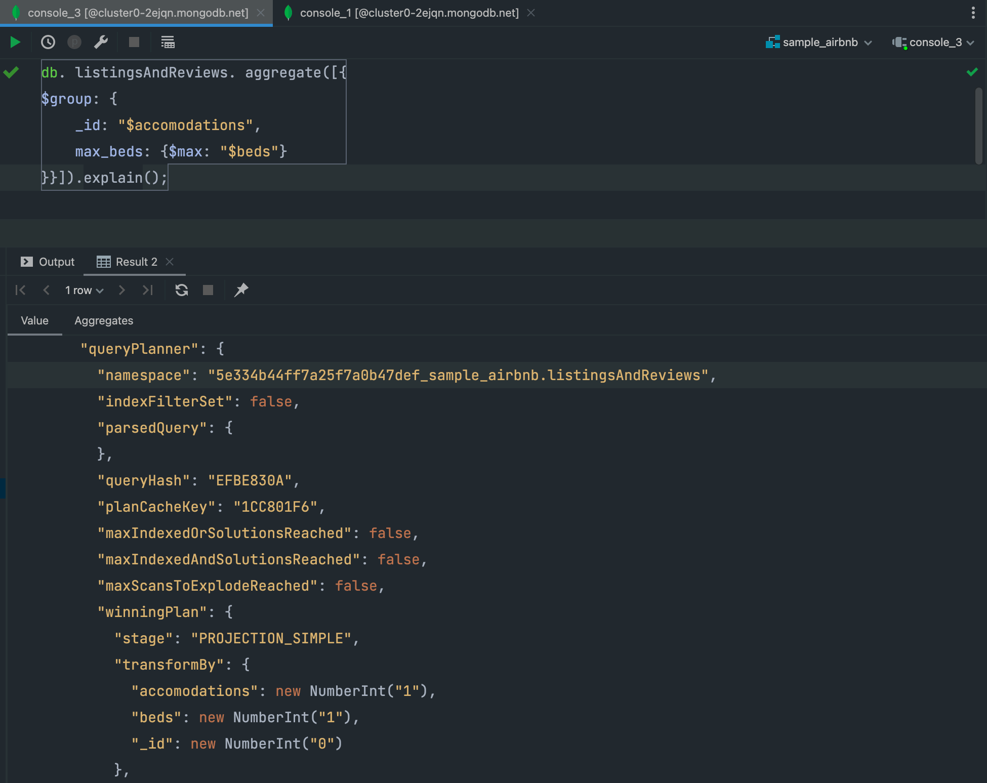 DataGrip: MongoDB IDE