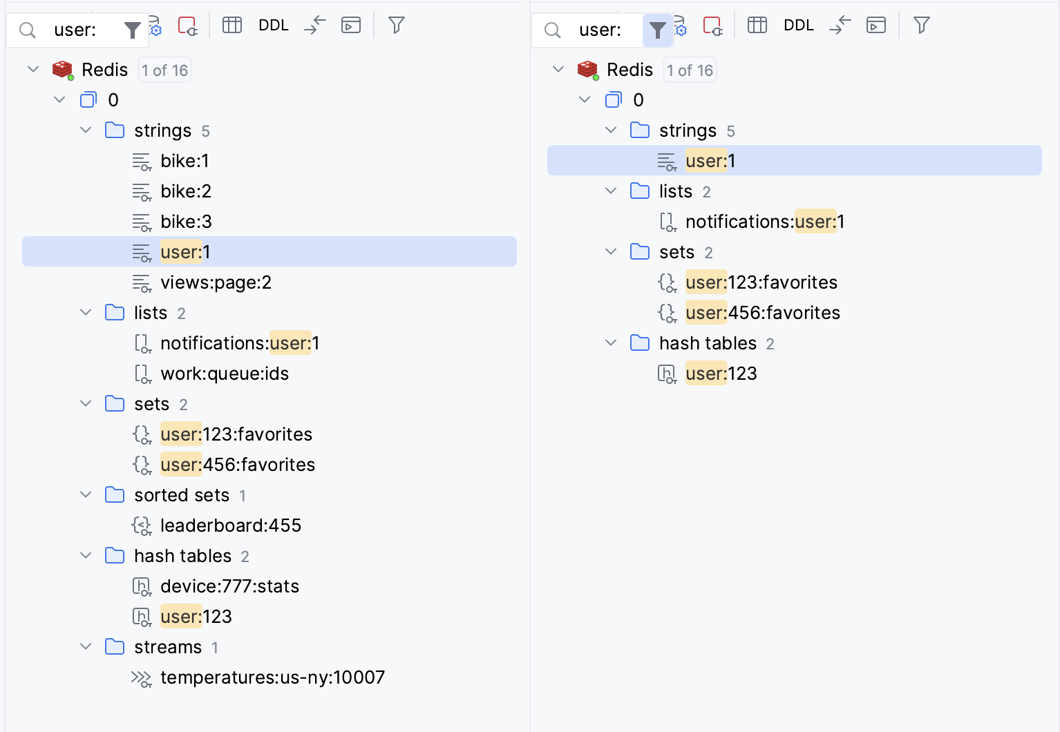 DataGrip: Redis GUI tool