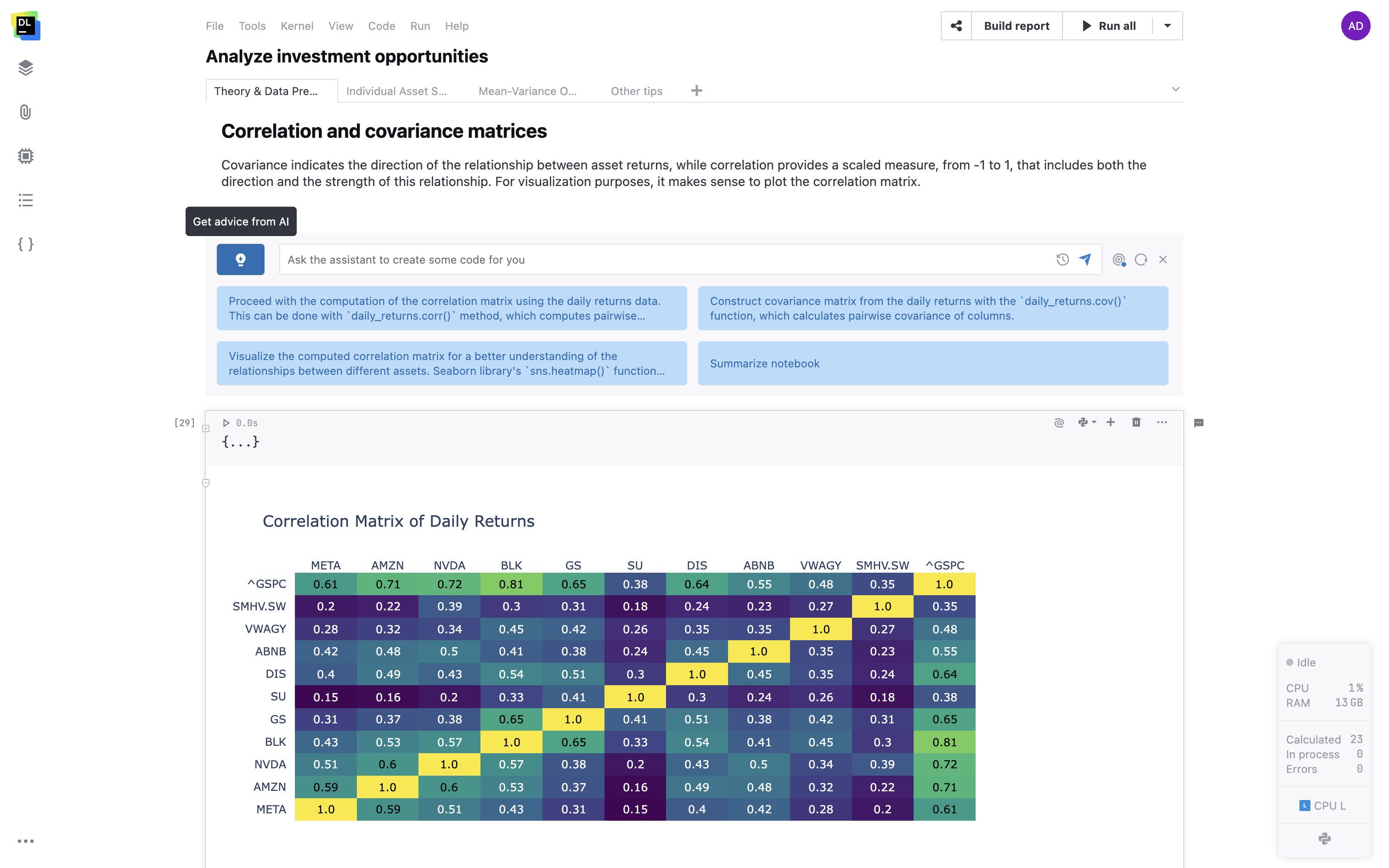 Datalore for Financial Services: Accelerate Data Science R&D in Finance