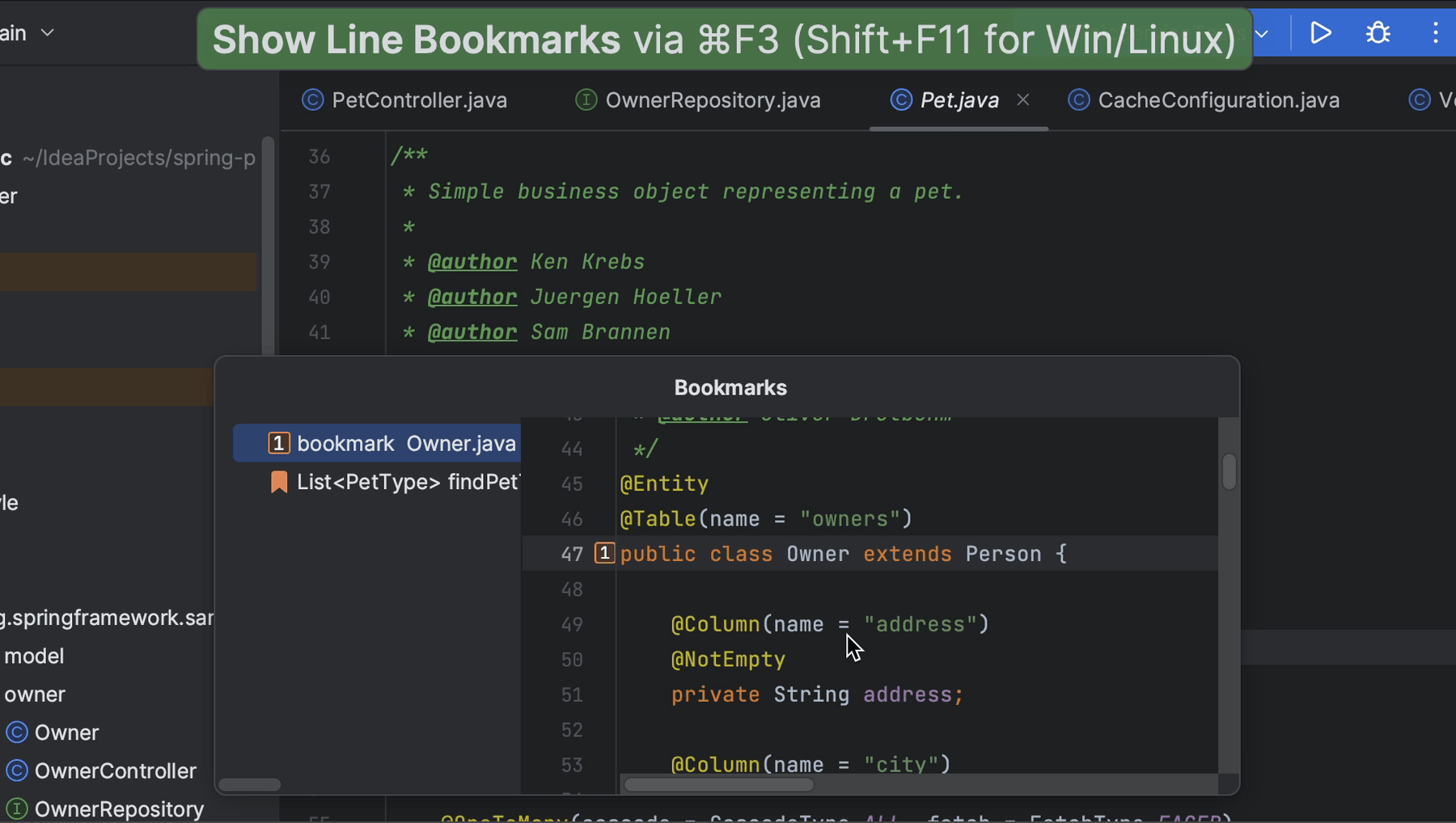 IntelliJ IDEA Bookmarks: Tính Năng Nổi Bật và Hướng Dẫn Sử Dụng