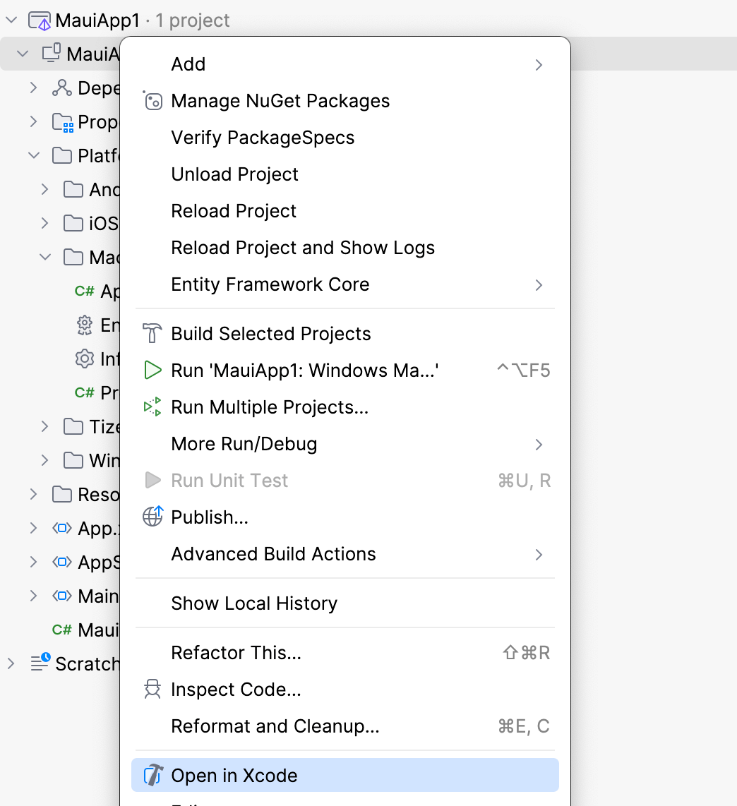 Publish .NET MAUI Apps - JetBrains Guide