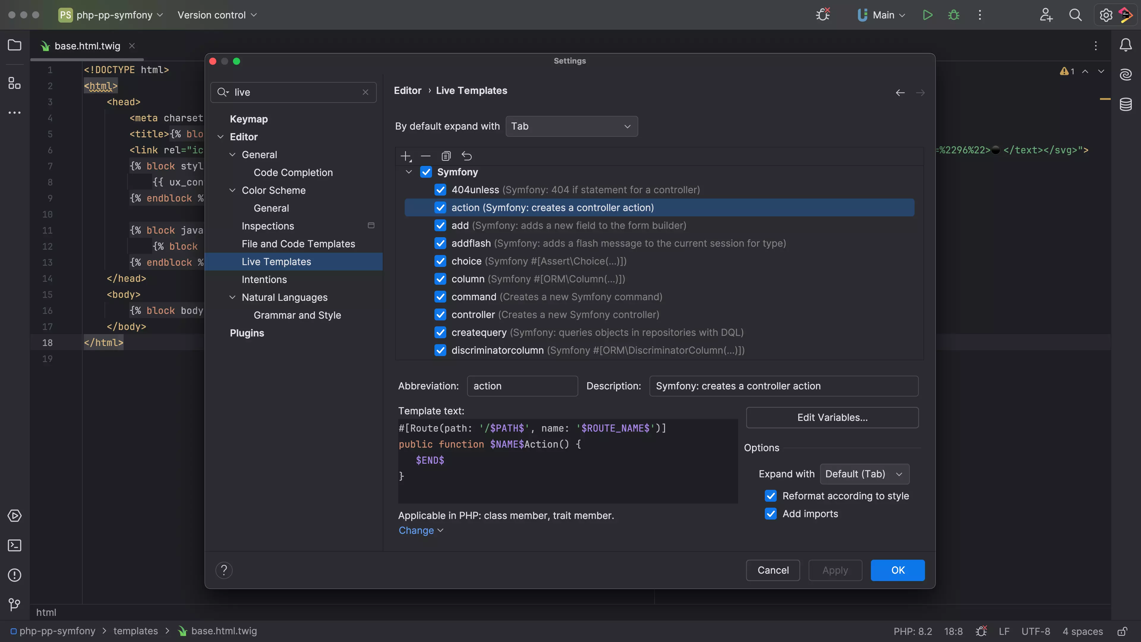 PHP Frameworks – PhpStorm, a JetBrains IDE