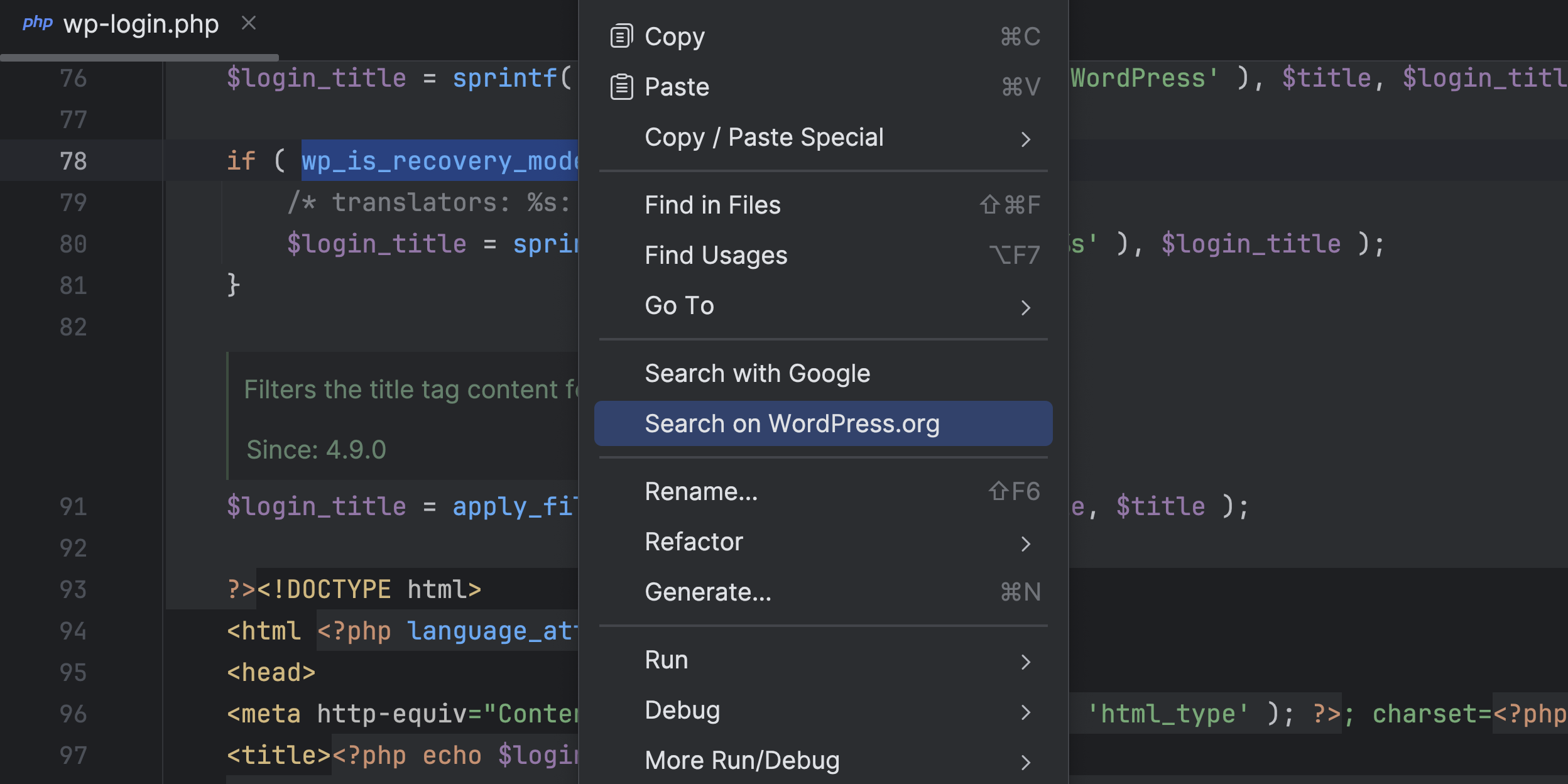 PhpStorm – The IDE for WordPress Development