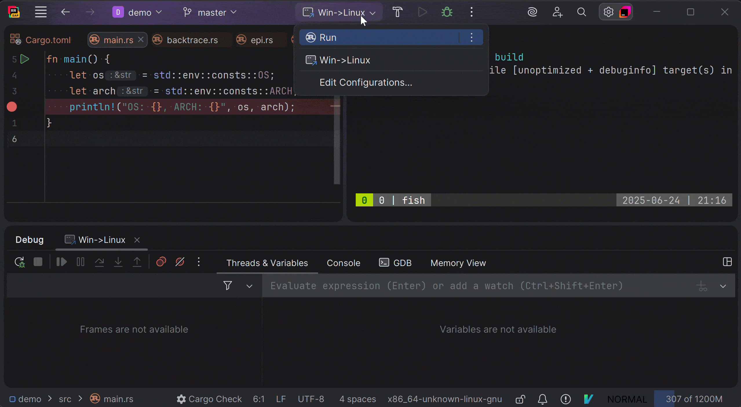 RustRover – What’s New in 2025.2