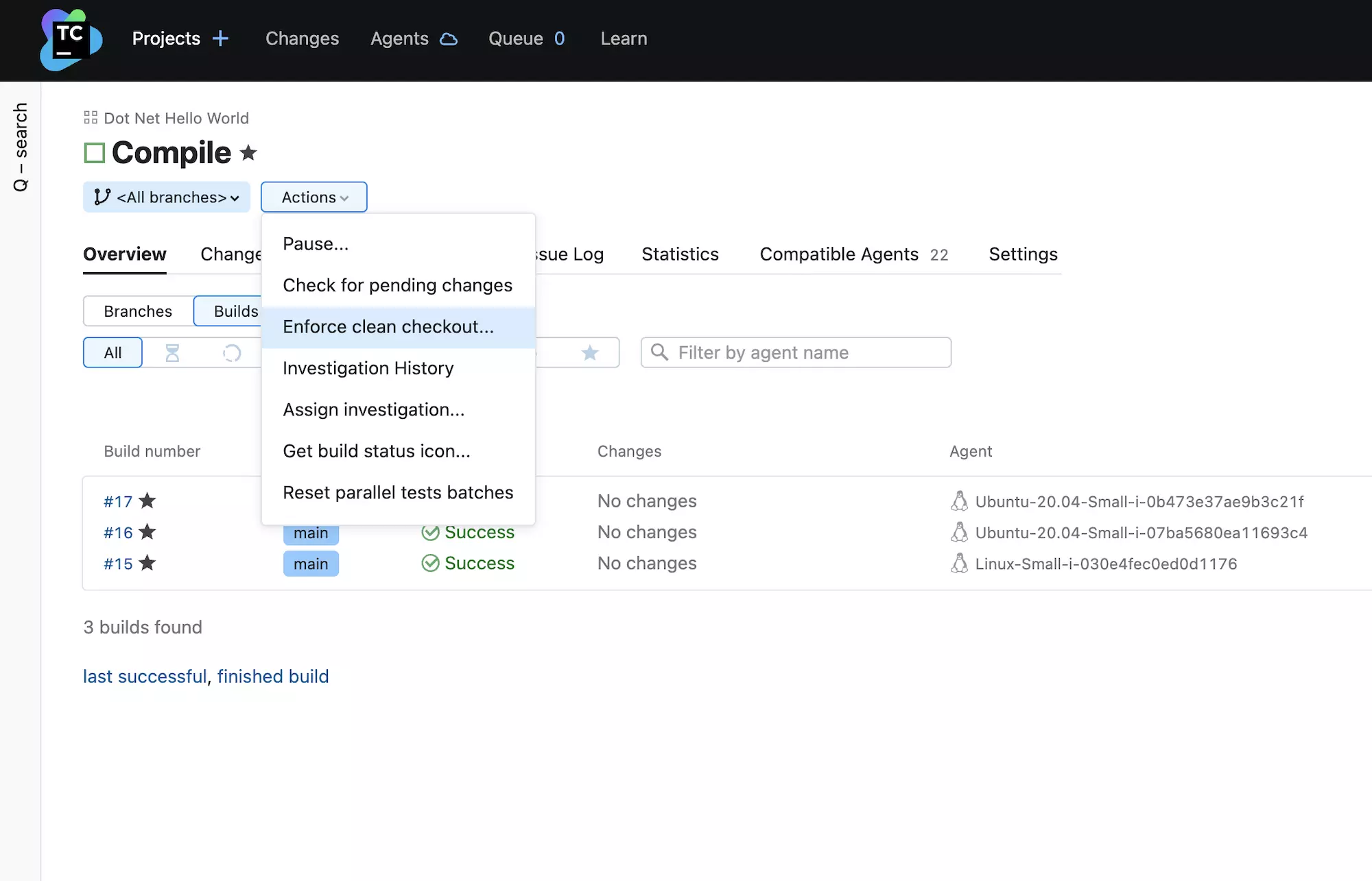 TeamCity Security Features