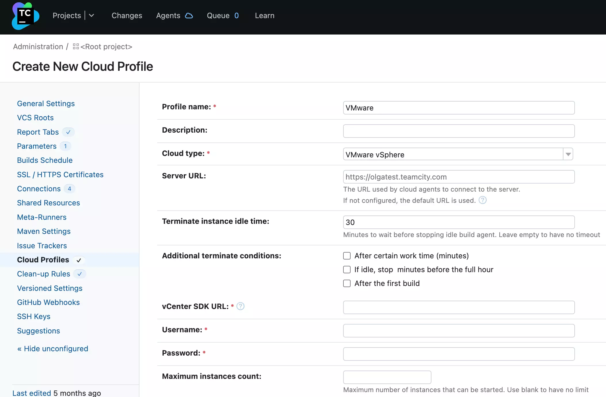 TeamCity Cloud Integrations