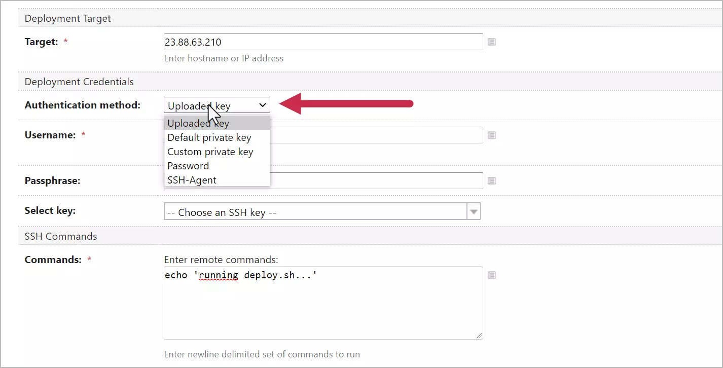 TeamCity tutorial: How to use SSH during your builds