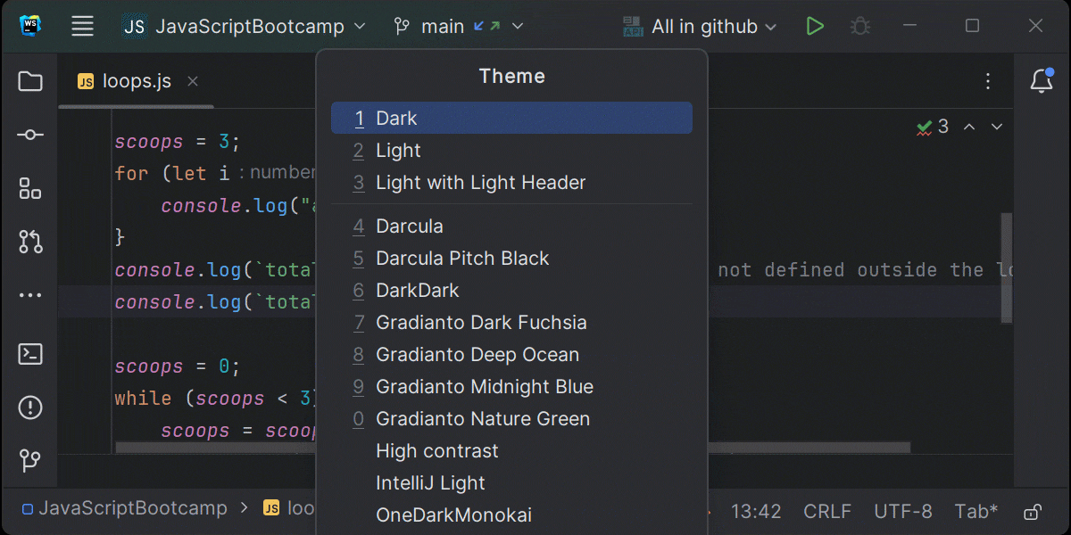 WebStorm: Features