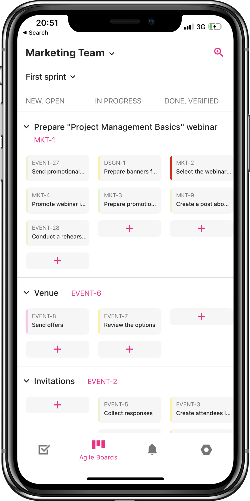 Mobile app for iOS and Android - Features | YouTrack