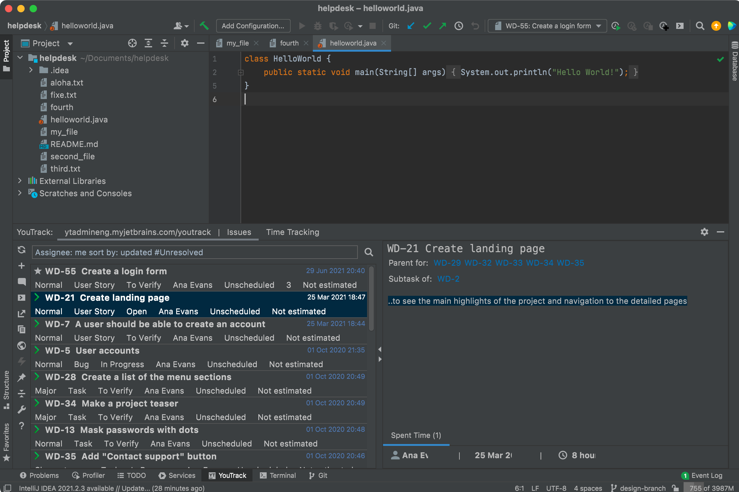 YouTrack for Software Development teams