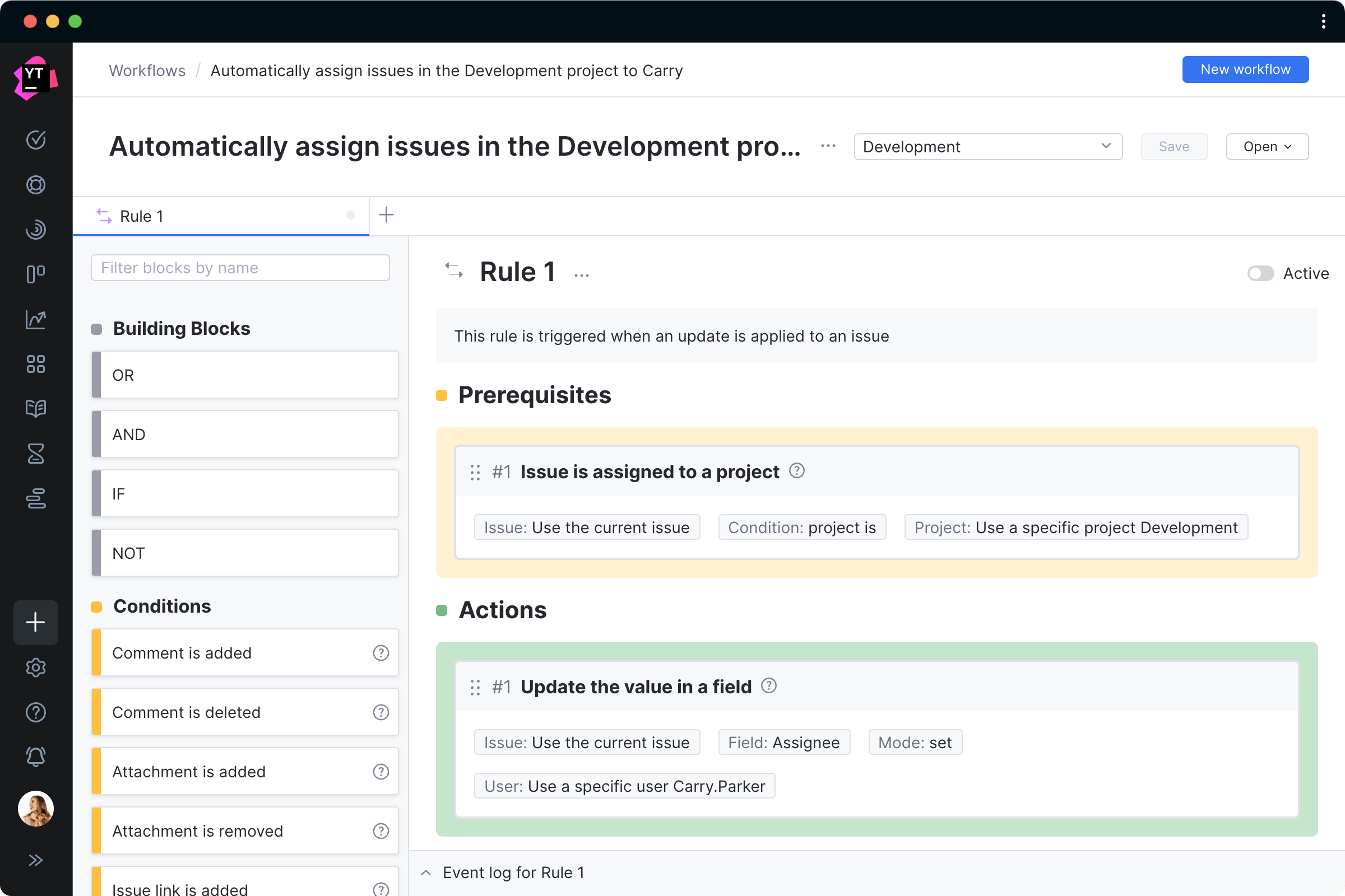 YouTrack for Software Development teams
