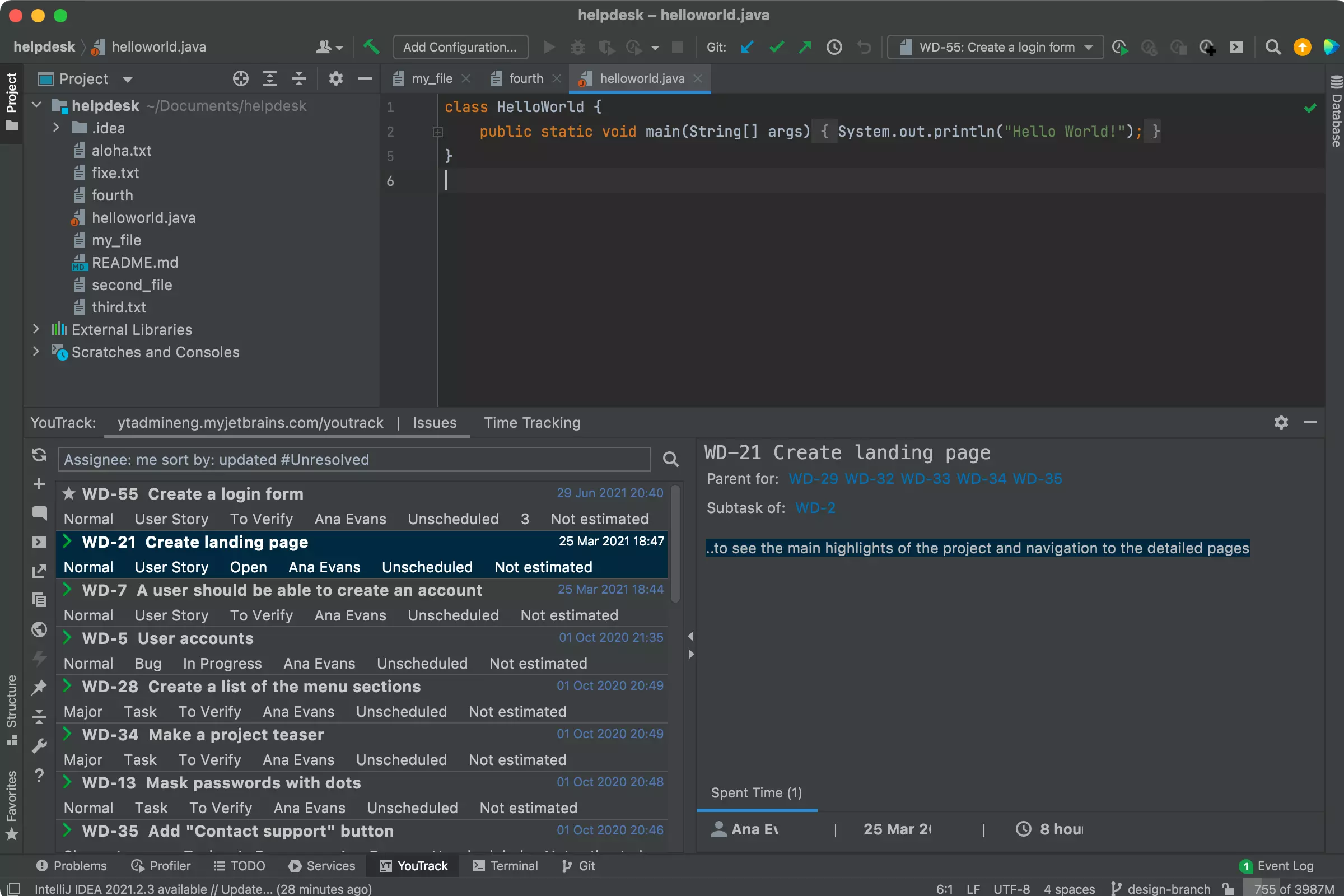 YouTrack for Product & Project management